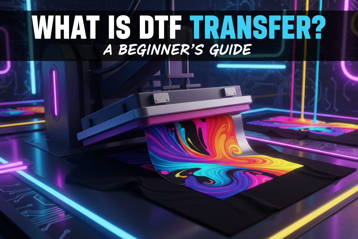 What Is DTF Transfer? Beginner’s Guide to Custom Shirt Printing