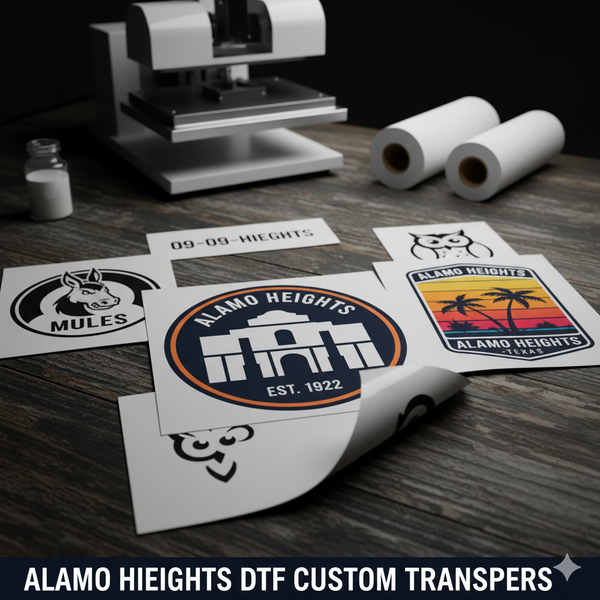 DTF Transfers Alamo Heights – Premium Custom Printing