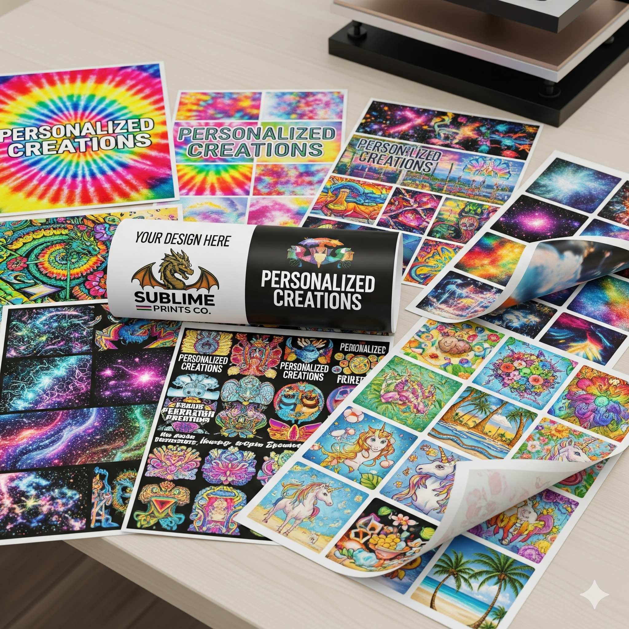 Custom Dye Sublimation Transfers | Bright & Lasting Prints.
